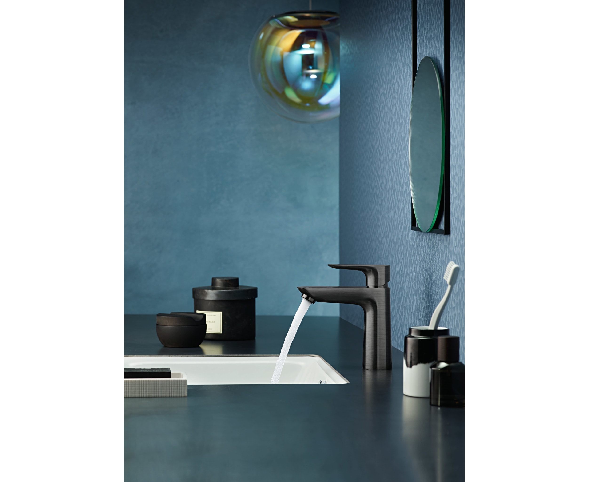 Hansgrohe - 71710671 - Hg Talis E 110 Bas.Mix. In Matte Black