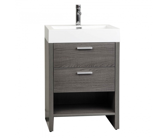 Buy Mula 23.5 Inch Modern Bathroom Vanity Espresso RS-L600-WG RS-L600 ...